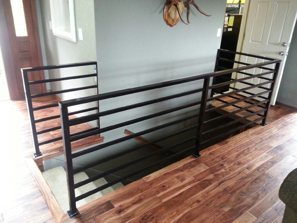 Modern Horizontal Railings for Deck Enhancement